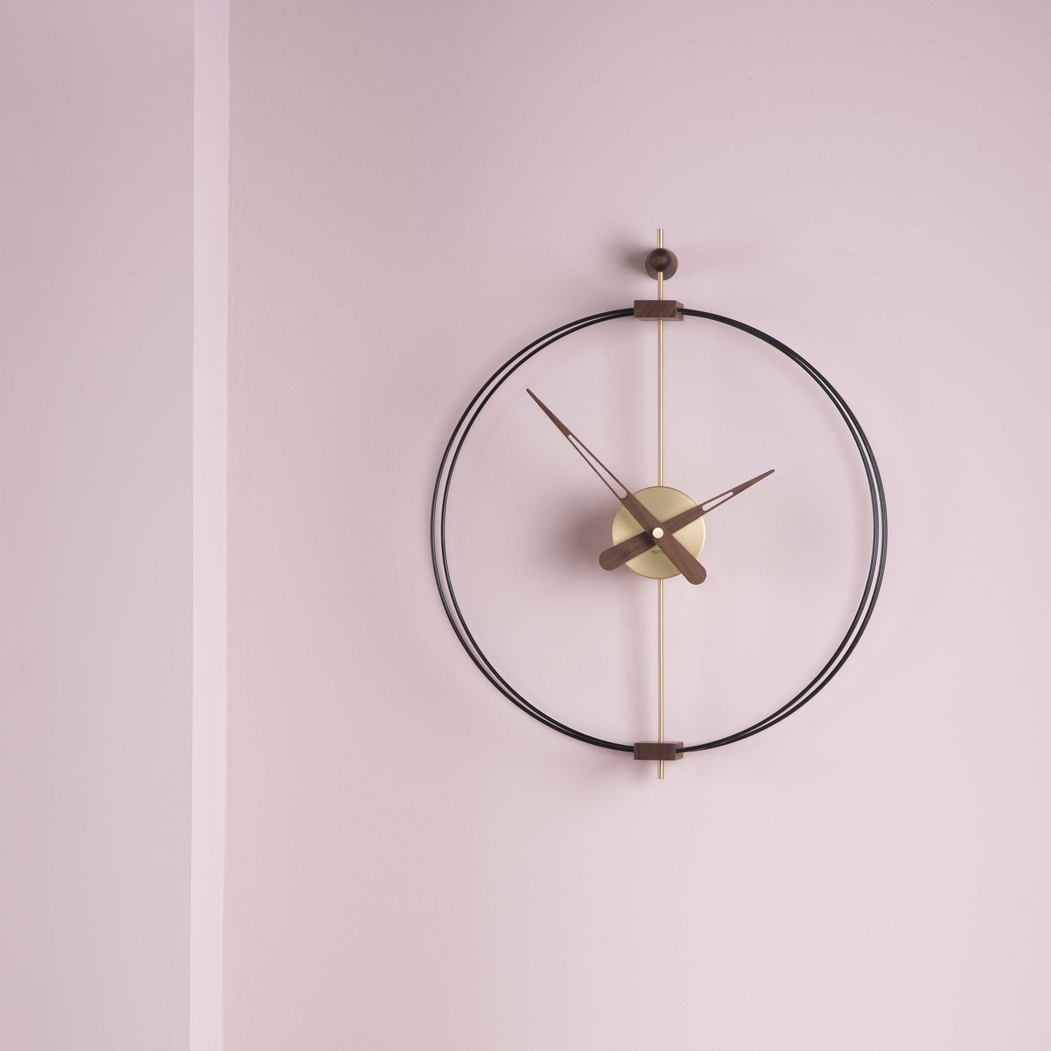 Contemporary clock - MICRO BARCELONA - NOMON - wall-mounted / analog ...