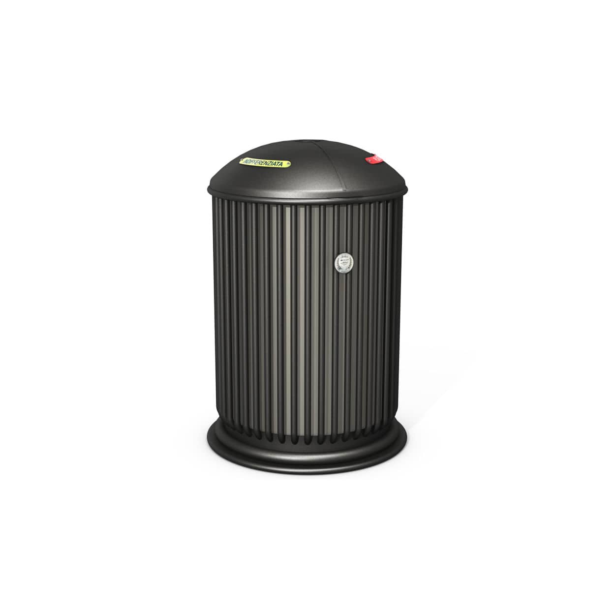 Public trash can - LIBERTY MAXI 293-BIS - DIMCAR s.r.l. - metal ...