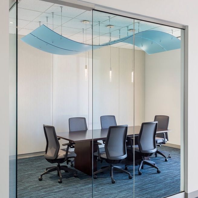 Polycarbonate suspended ceiling - TRANSLUCENTS™ - USG - tile / panel ...