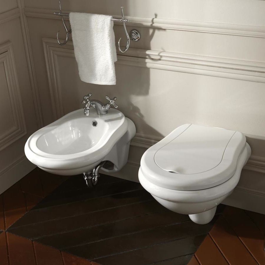 Wall-hung bidet - RETRO - Ws Bath Collections - ceramic