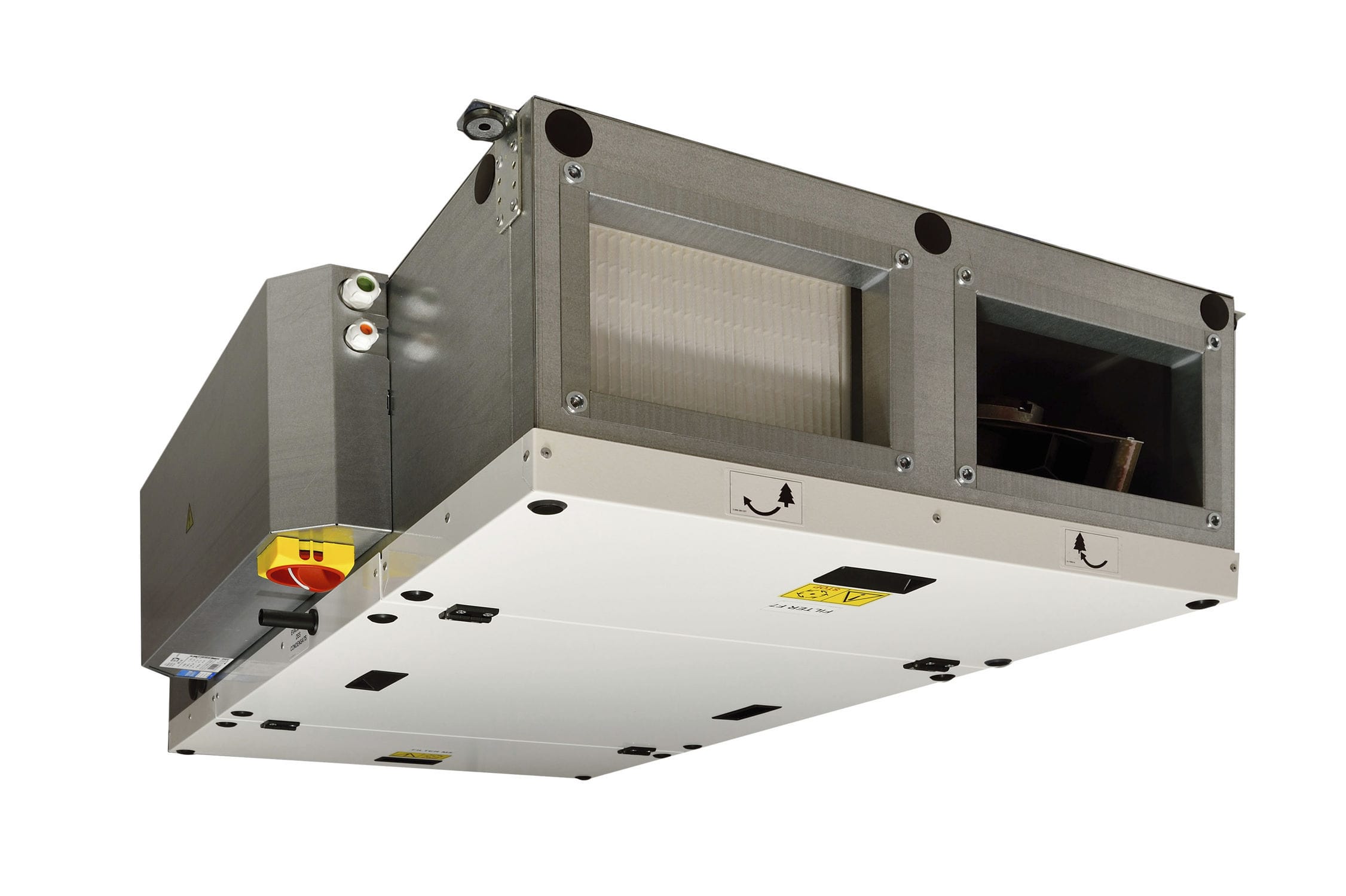 Commercial heat recovery unit - ALFA 95 FLAT - 2VV s.r.o. - for office ...