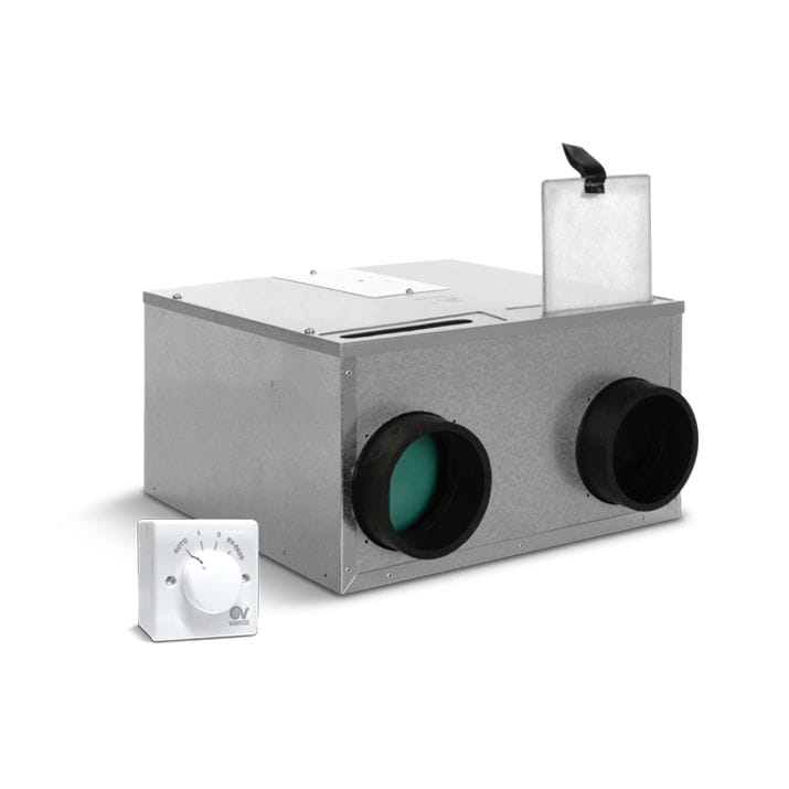 Residential heat recovery unit - HRI MINI / VORT PROMETEO PLUS ...