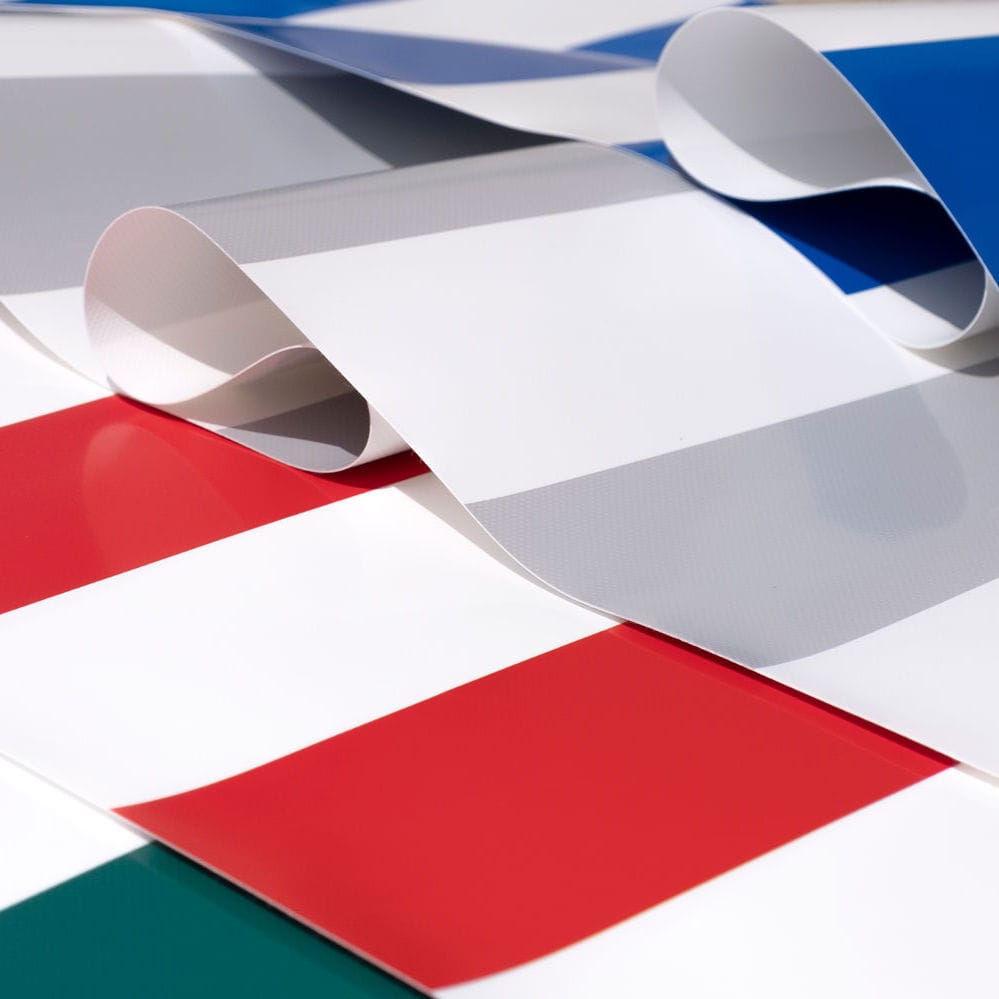 PES textile membrane - ZEBRA 670 - Saint Clair Textiles - PVC-coated ...