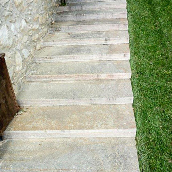 Natural stone step - CREA STONE - granite / marble / high-resistance