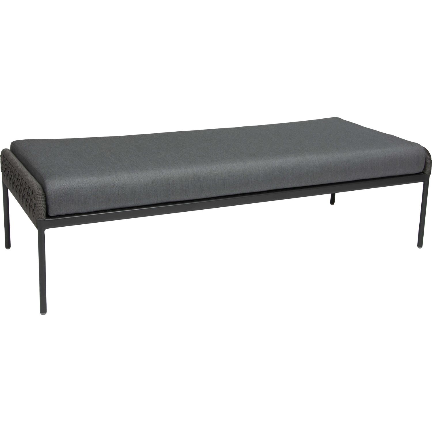 Contemporary upholstered bench - GRETA - STERN MOEBEL - fabric ...