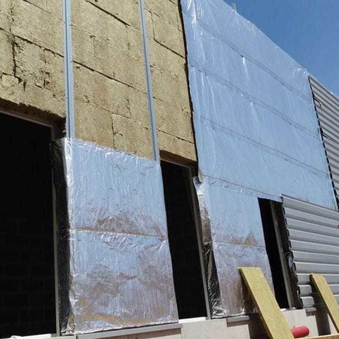 External thermal insulation waterproofing membrane - FIREBREATHER ALU ...