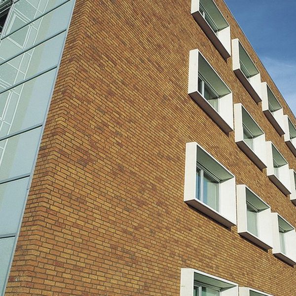 Clay cladding brick - PRIMULA - Vandersanden Group - for facade ...