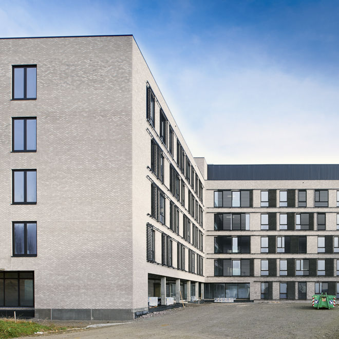 Clay cladding brick - REGA - Vandersanden Group - for facade / embossed ...
