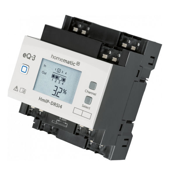 Home automation system switch actuator - HMIP-DRSI4 - Homematic IP by ...