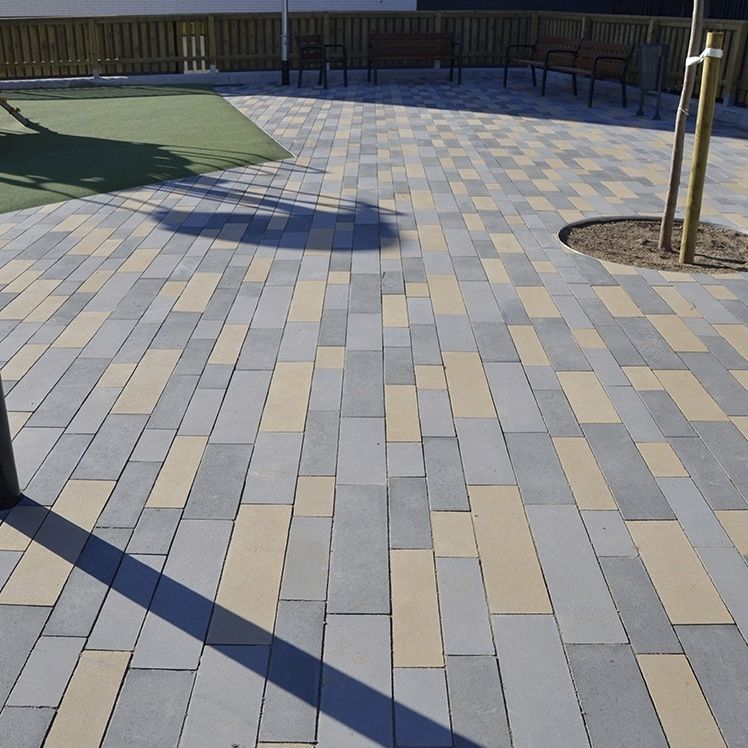 Concrete paving slab - PENTA® - Breinco - outdoor / street / textured