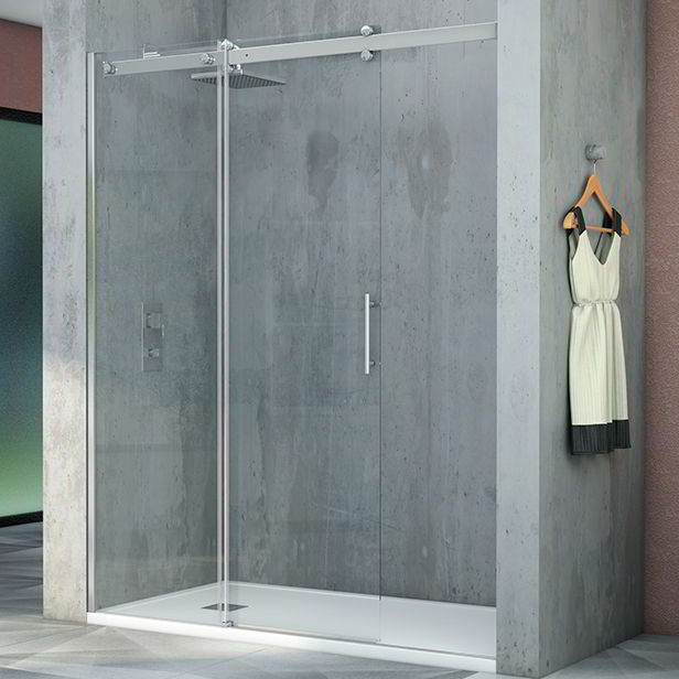 Sliding shower screen - ALASKA SMART OPEN - Mundilite - fixed / for ...