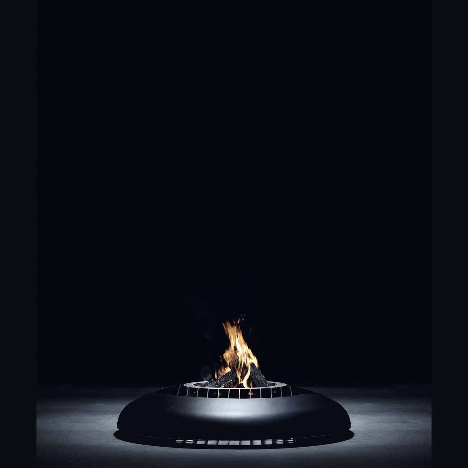 Wood-burning fire pit - MIME - Glammfire - bioethanol / solid fuel / gas