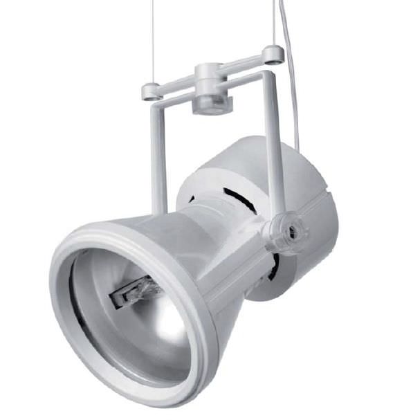 Hanging light fixture - ARDIDÉN S - Dimar - HID / round / aluminum