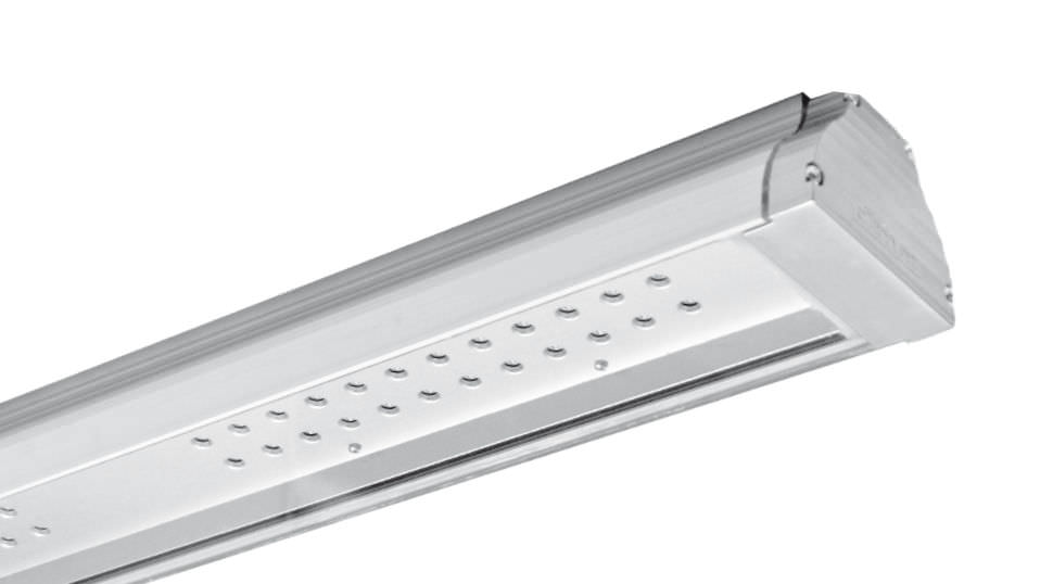 Contemporary ceiling light - IBIS - Dimar - linear / aluminum / LED