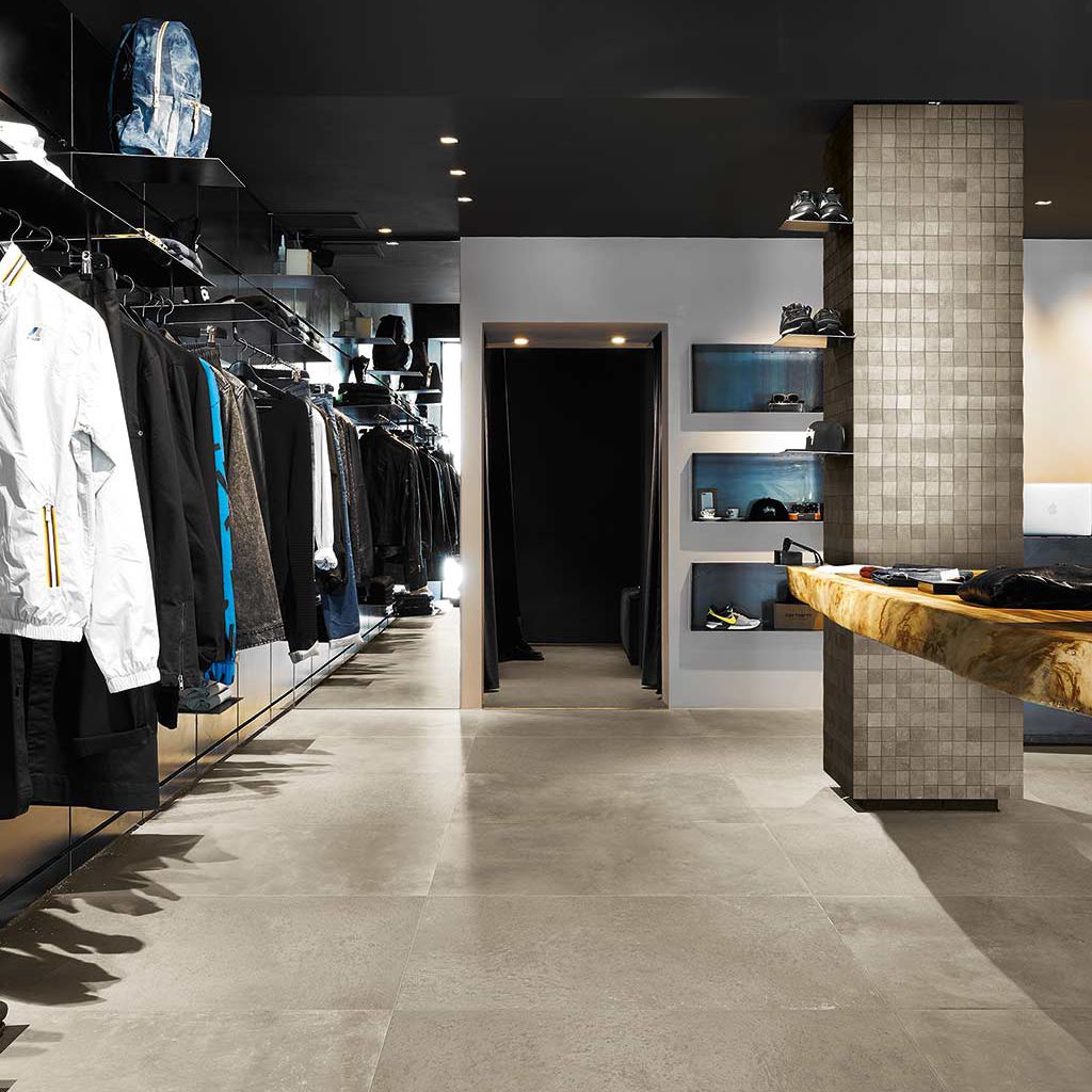 Porcelain stoneware tile - MAPS OF CERIM : BEIGE - Cerim - matte / bush ...