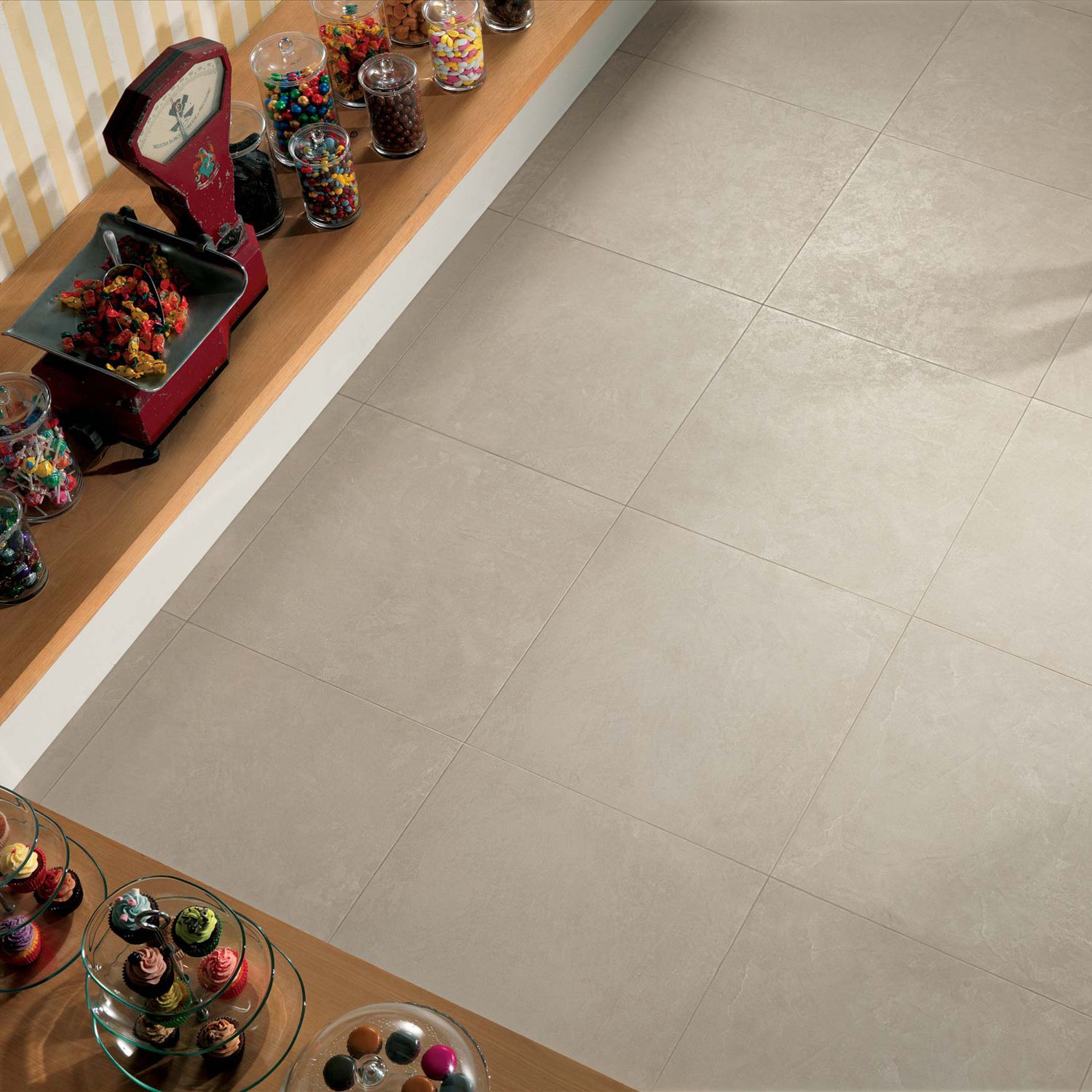Indoor tile - ZEN : LIN - Novoceram sas - outdoor / floor / porcelain ...