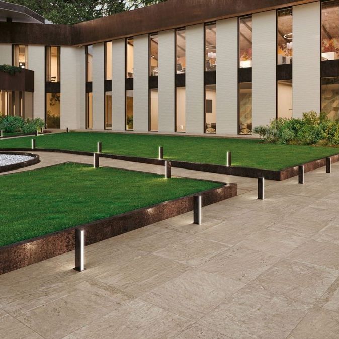 Porcelain stoneware tile - LOSA : CALCITE - Novoceram sas - matte ...