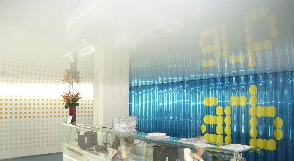 Canvas stretch ceiling - OFFICES - Stretch Ceilings - acoustic