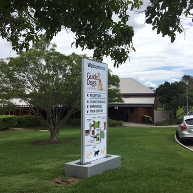 Floor-mounted signboard - Vista Expand - Vista System - wall-mounted ...