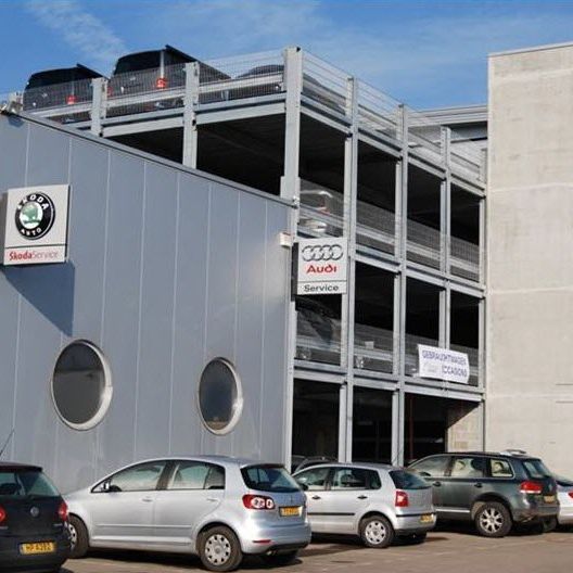 Prefab building - MULTI-STOREY CAR - ASTRON - modular / galvanized ...