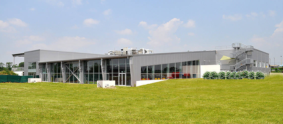 Prefab building - SWIMMING POOL - ASTRON - modular / galvanized steel ...