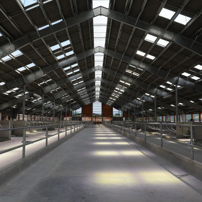 Metallic structure for industrial buildings - PRE-ENGINEERED - ASTRON ...