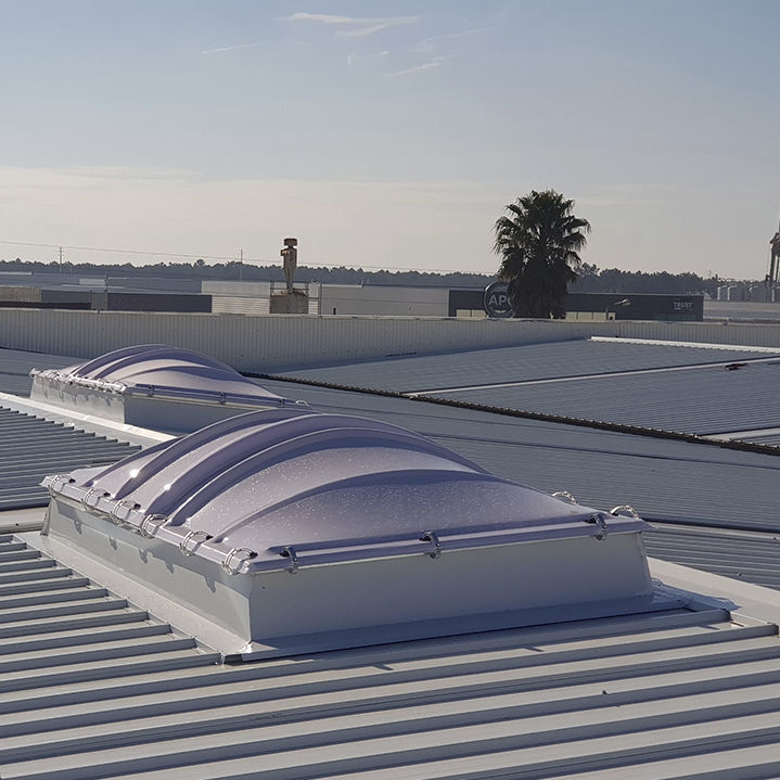 Single-glazed skylight - K035 FX SERIES - CAODURO - with skylight frame ...