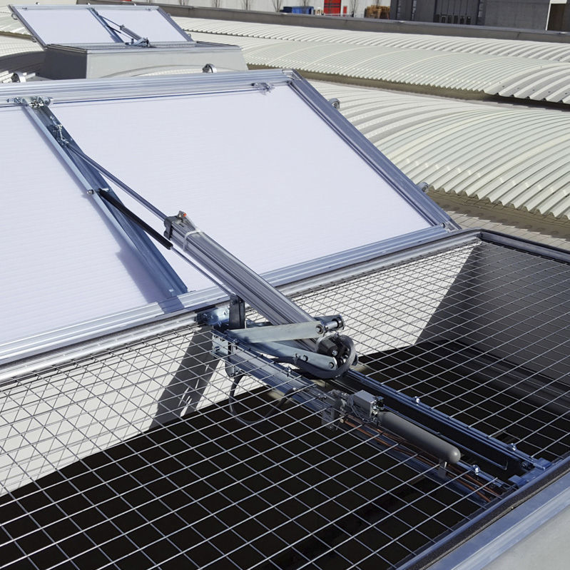 Natural ventilation automatic opening mechanism - NSHEV - CAODURO