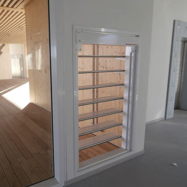 Louvre shutter - AIR FLOW™ - CAODURO - aluminium / polycarbonate ...