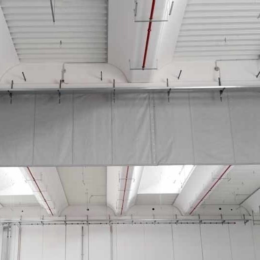 Roll-up smoke curtain - SMOKE HOLD™ - SHF - CAODURO