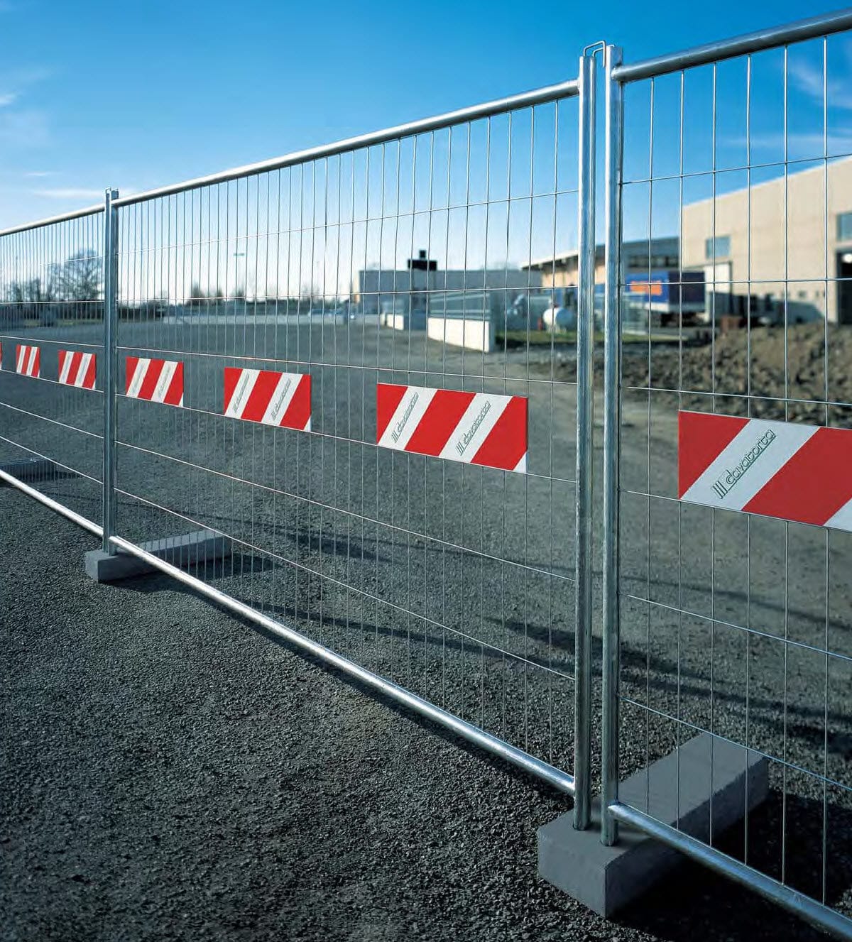 Welded mesh fencing - MOBITEC - CAVATORTA - for construction site ...