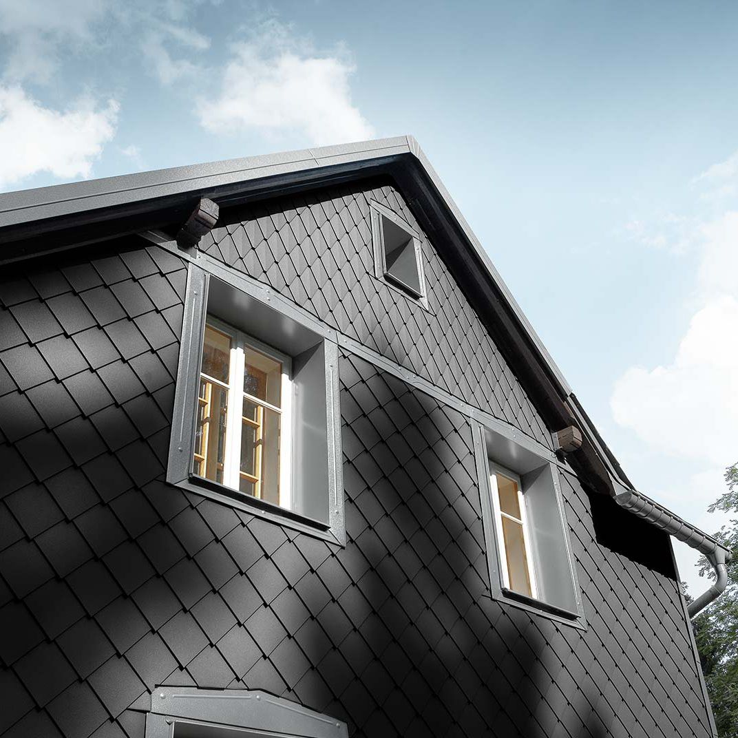 Shingle cladding - RHOMBOID 20X20 - PREFA Aluminiumprodukte GmbH ...
