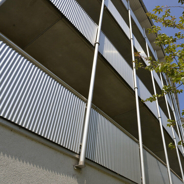 Panel cladding - SINUS - PREFA Aluminiumprodukte GmbH - alloy ...