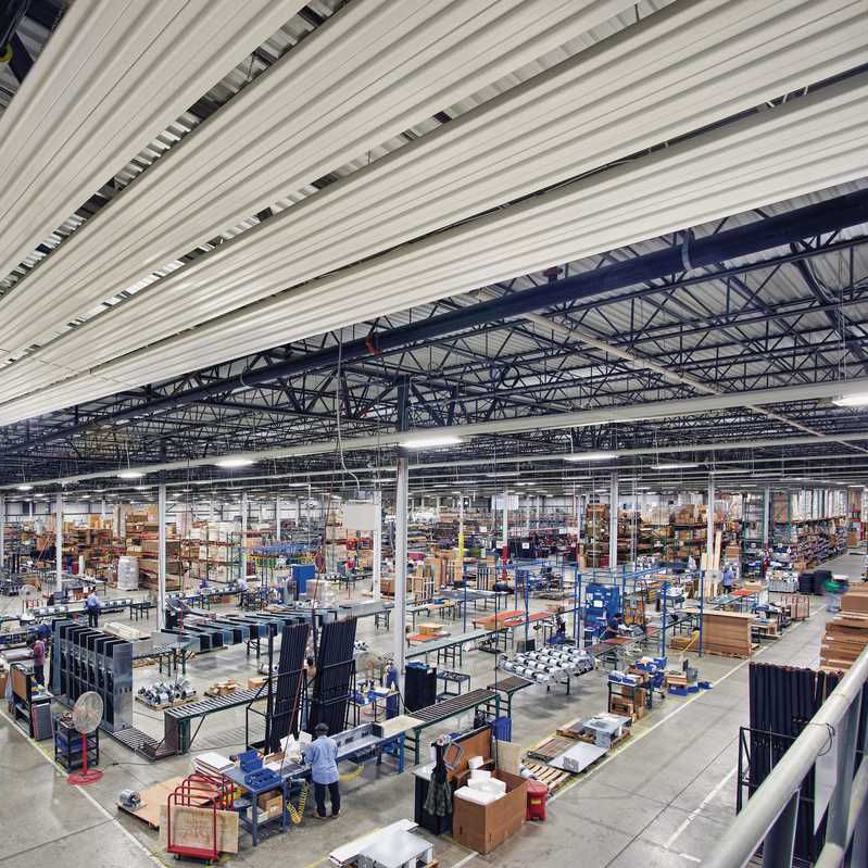 Electric radiant panel - ZIP - Zehnder - ceiling-mounted / industrial ...