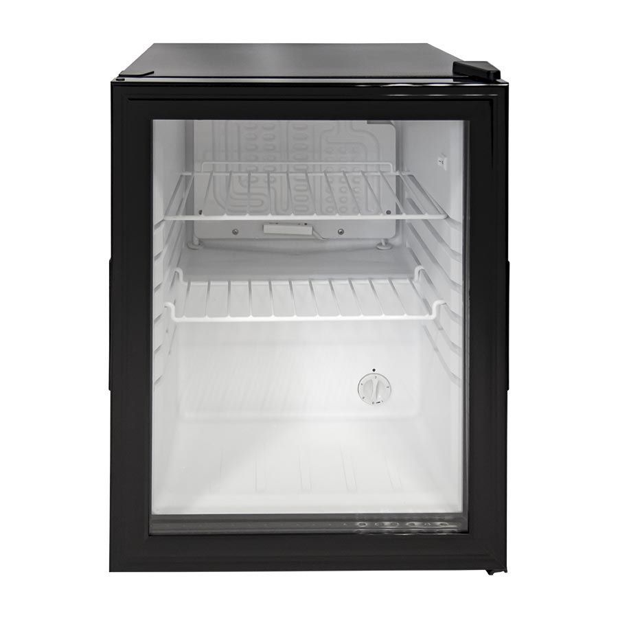 Compact minibar - C - OMNITEC SYSTEMS, S.L. - glazed / with hinged door ...