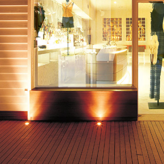 Recessed floor light fixture - DIANA - Civic S.r.l. - LED / halogen / round