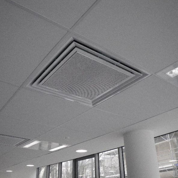 Ceiling air diffuser - DIMO / DRIM / DBQ - MADEL - square / modular