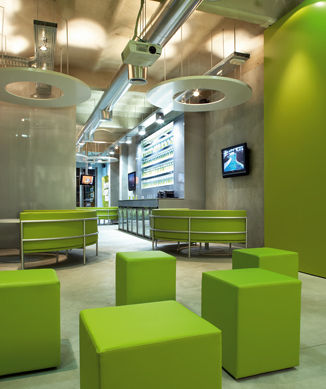 Ceiling air diffuser - DCN / DCG - MADEL - suspended / round / conical