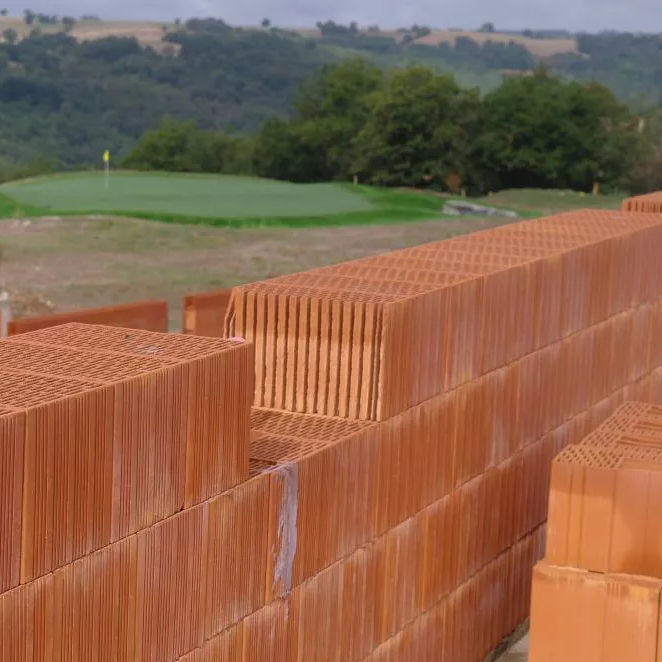 Facade brick - MONOCALIBRIC 37,5 V2 - TERREAL - for masonry / hollow ...