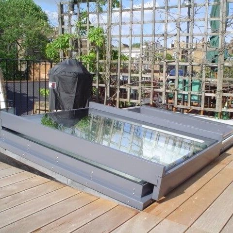 Metal roof window - ROOFLIGHT - Glazing Vision - fixed / sliding ...