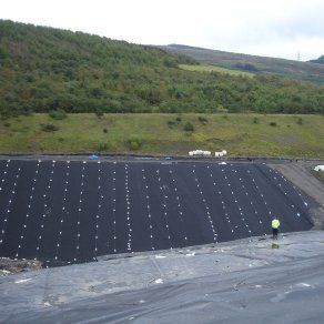 Woven geotextile - ROBUST - TERRAM - synthetic / protection / drainage