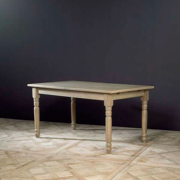 Traditional table - COLOMBIA - APULIA HOME DECOR - oak / extending