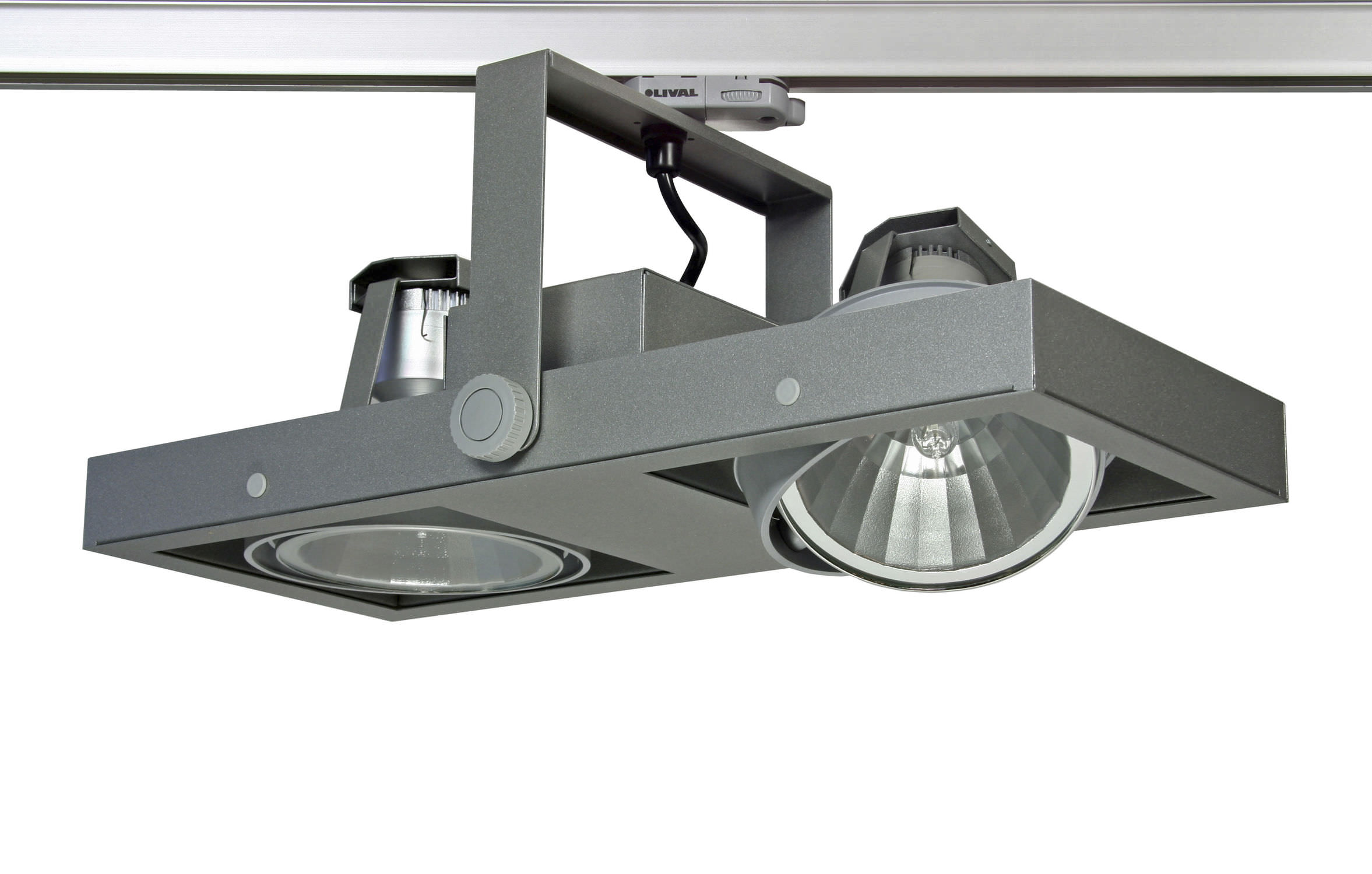 HID track light - NORM T - Lival - round / metal / commercial