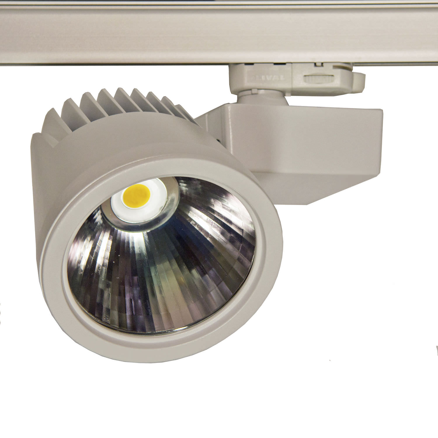 LED track light - RIVAL - Lival - round / metal / commercial