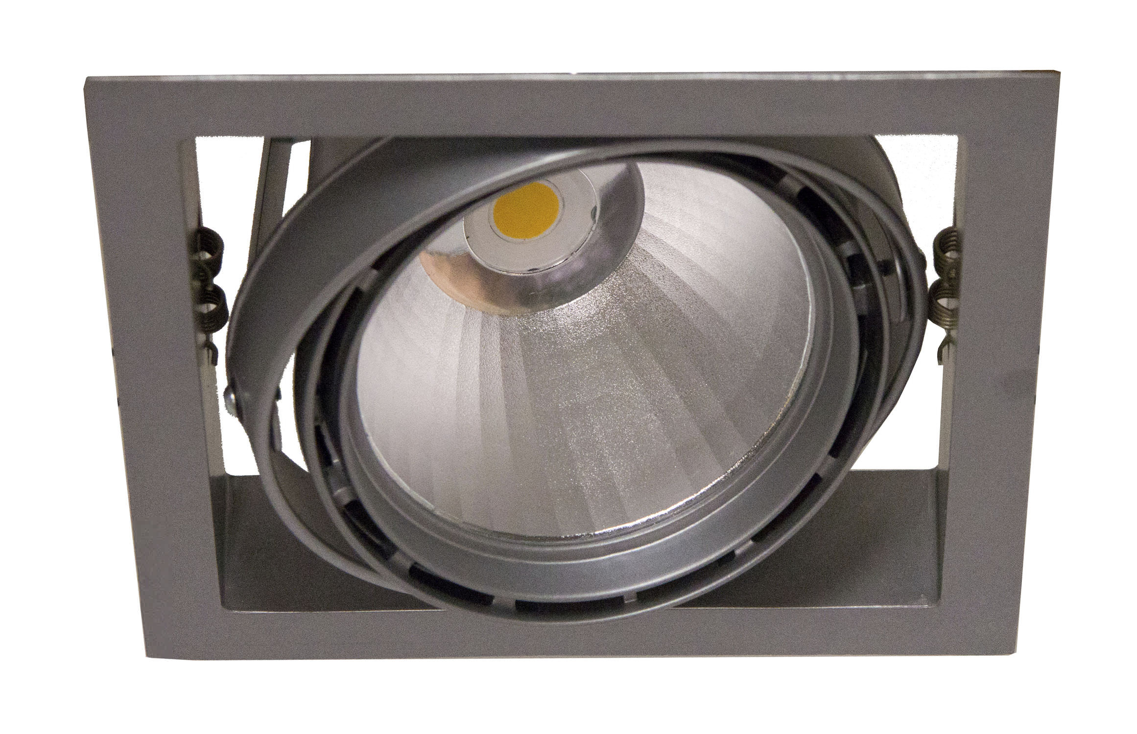 Recessed ceiling spotlight - FIRST DL - Lival - LED / square / metal