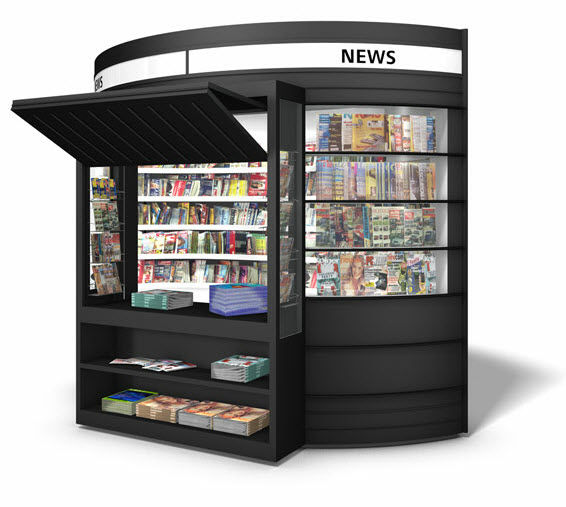 Newsstand - CHALLENGE M - Wall AG - steel
