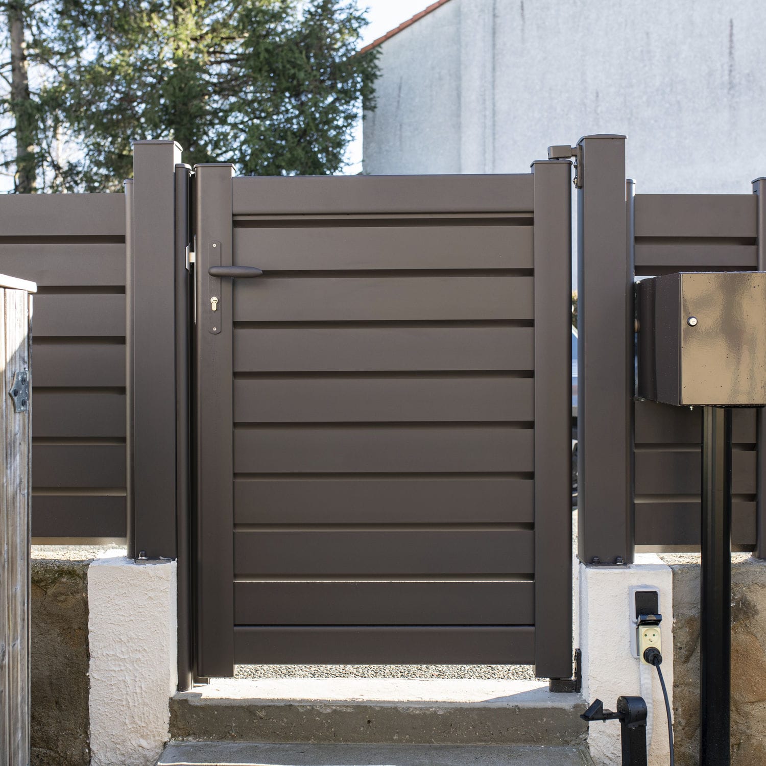 Aluminum garden gate - LITENN - Kostum