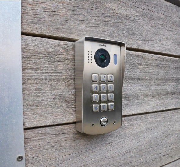 Matte finished stainless steel video door intercom - ON'KIO - Kostum ...