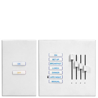 Lighting control keypad - VISION.NET - Strand Lighting - wall-mounted ...