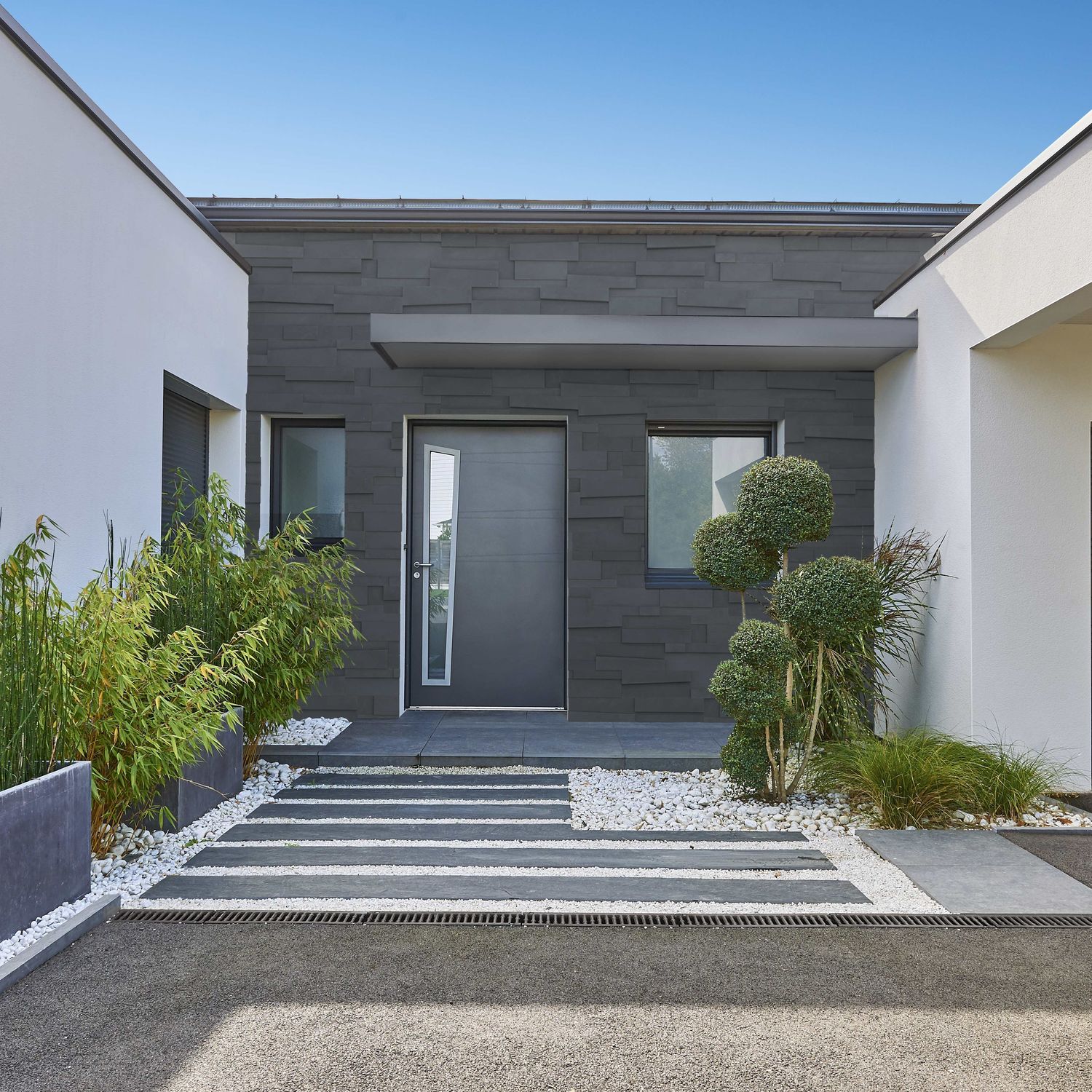 Engineered stone wall cladding - STATUR - ORSOL - interior / exterior ...